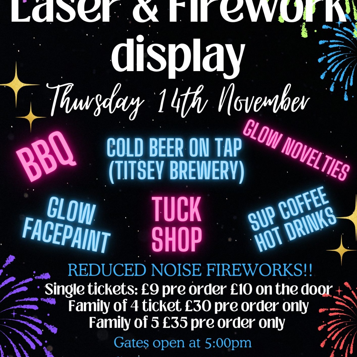 Tatsfield Primary School - PTA Fireworks Event